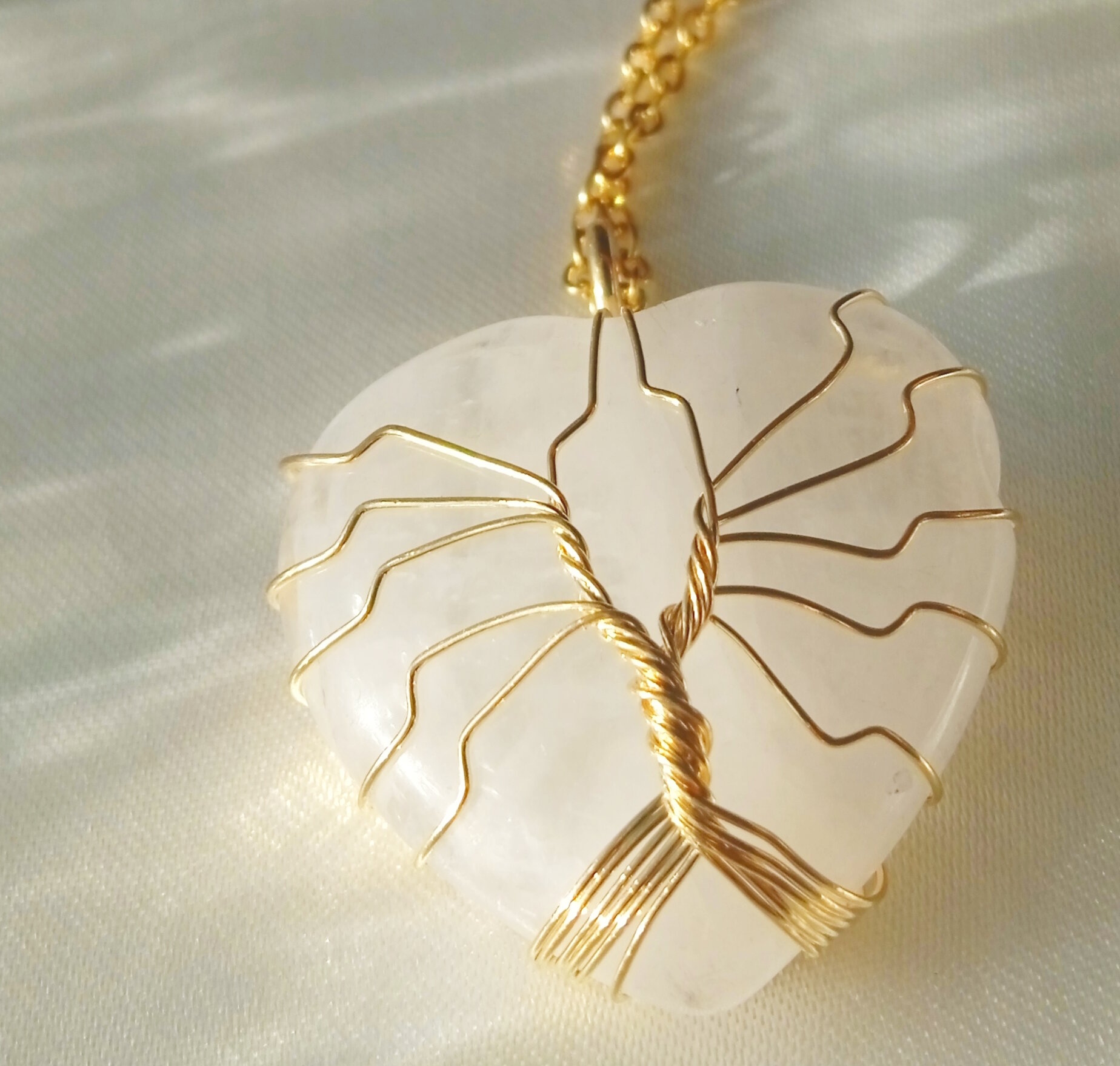 Колье, горный хрусталь