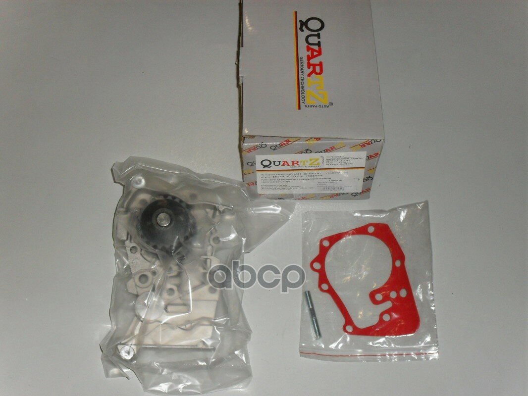 Помпа водяная Quartz QZ0101302, для Renault Logan/Sandero, 1,6 л