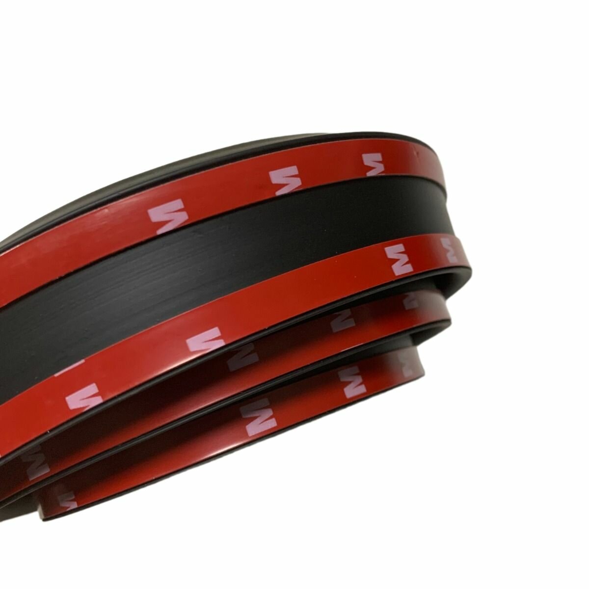 Спойлер Samurai на багажник / Универсальный задний лип спойлер на крышку багажника / Цвет черный матовый / 1.5 м