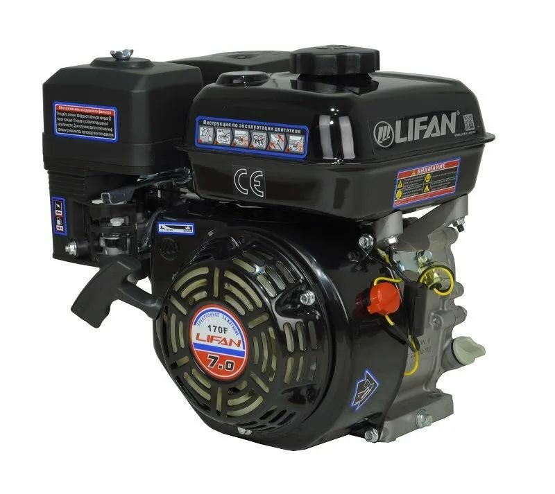 Двигатель Lifan 170F-L D20 — фото 1