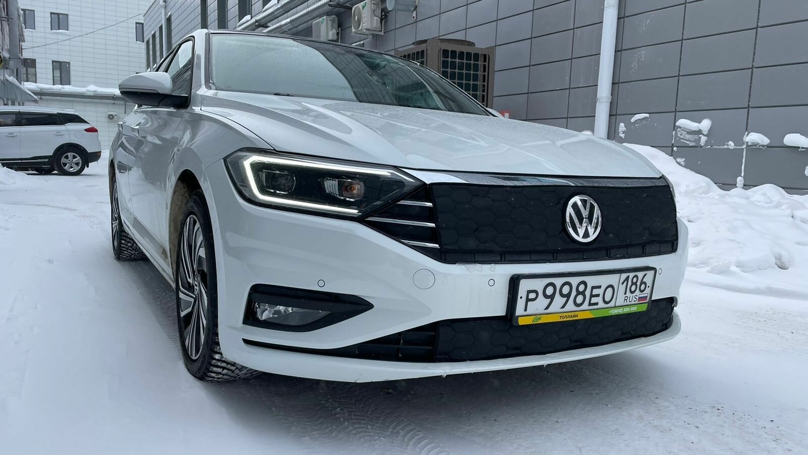Утеплитель радиатора и бампера для Volkswagen Jetta 7 Фольксваген Джетта (2018 -2021) VII