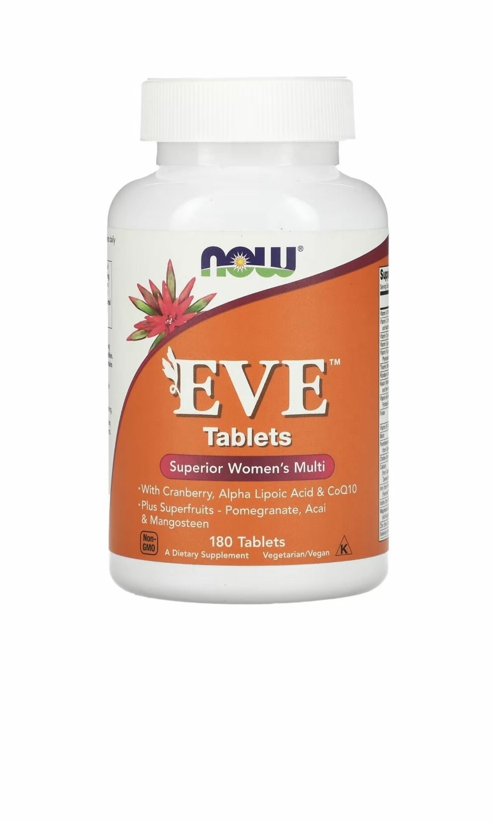 Мультивитамины для женщин ЕВА NOW EVE Superior Womens Multi 180 таблеток