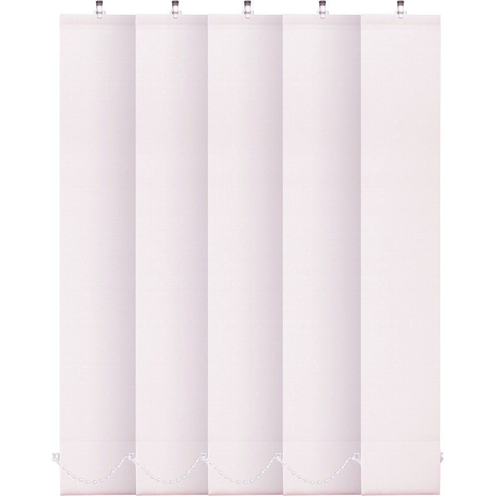 Ламели для вертикальных жалюзи 5шт Киото сиреневый Длина 180 см