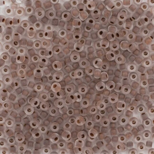 Бисер Gamma 5, Чехия 10/0, E417 ( 38318) коричневый матовый ,5гр.1шт.