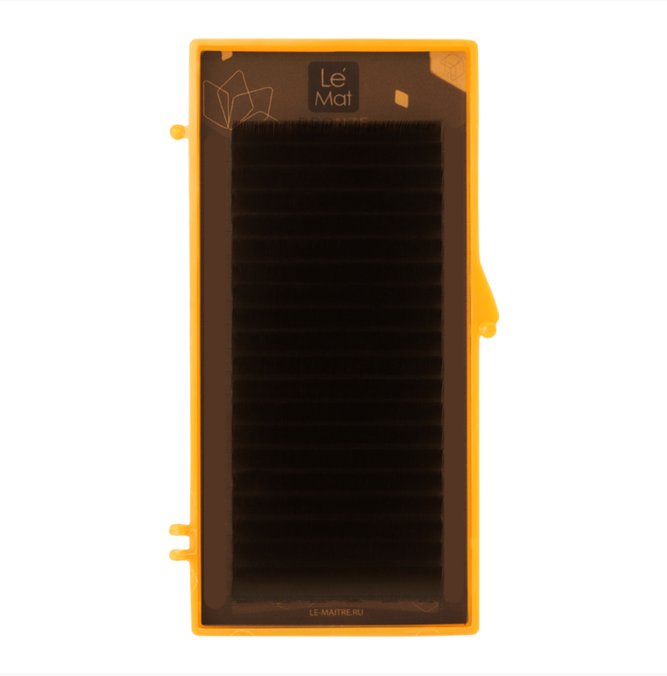 Le Maitre Bronze Ресницы Dark chocolate MIX 0.10 D 6-13 mm 20 линий