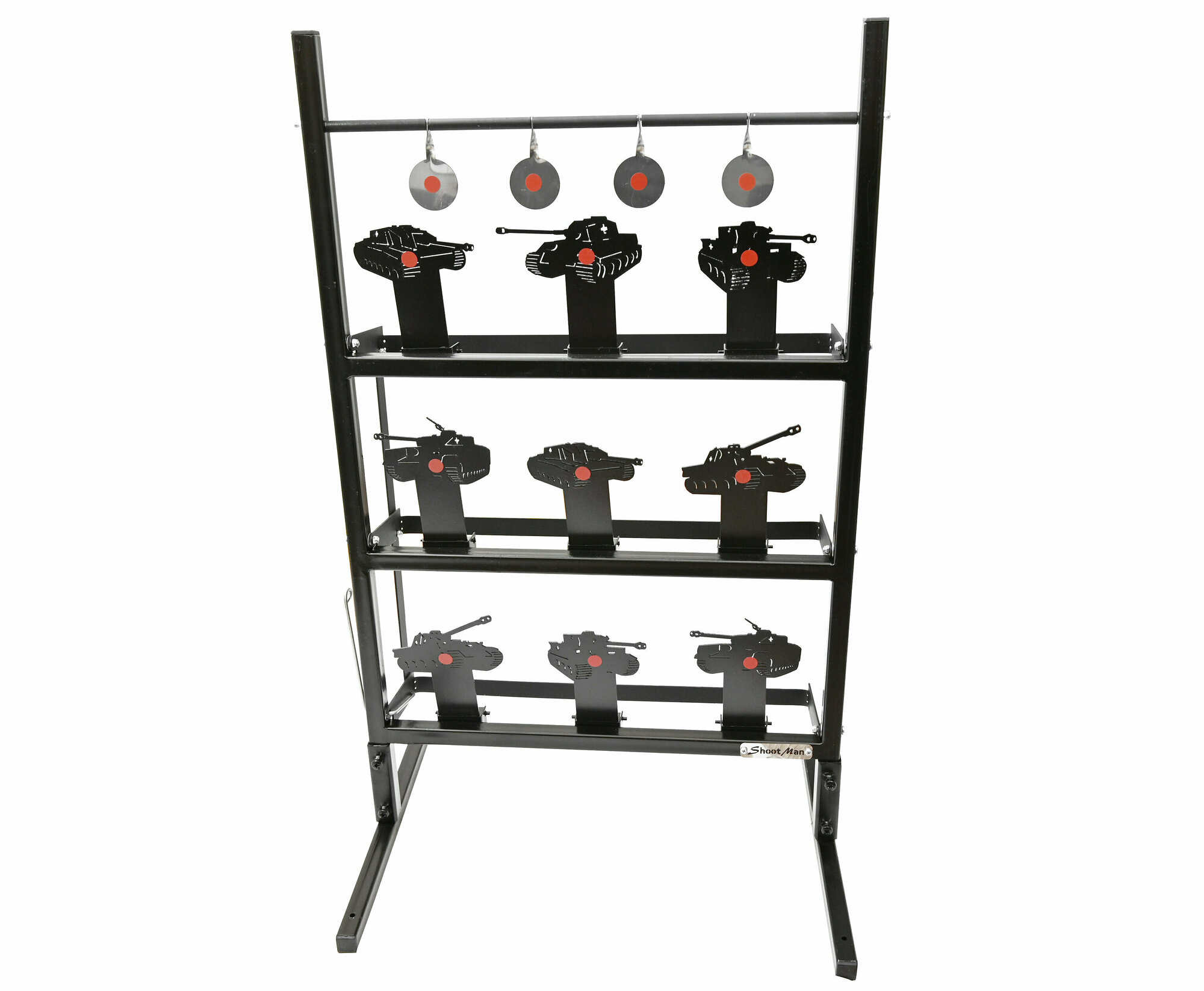 Мишенный комплекс Shootman дачный (50x70 см, танки)