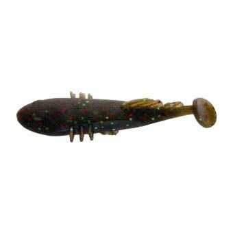 Мягкие приманки Bait Breath BeTanCo Shad Tail 3" #S835 Greenpumpkin/green / red