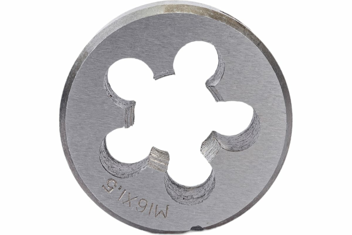 Плашка эврика ER-01615P, M16x1,5, диаметр 38 мм, пластиковый футляр