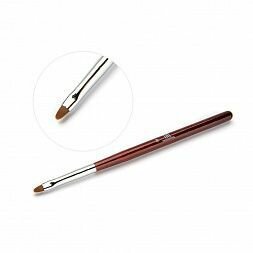 Кисть для геля TNL Professional - № 03 закругленная улучшенная в тубе