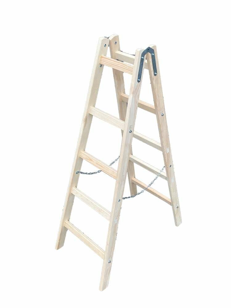 Деревянная Двухсторонняя Стремянка-Ходуля Sevenberg Drd-5 Рабочая Высота: М, Нагрузка 150 Кг.