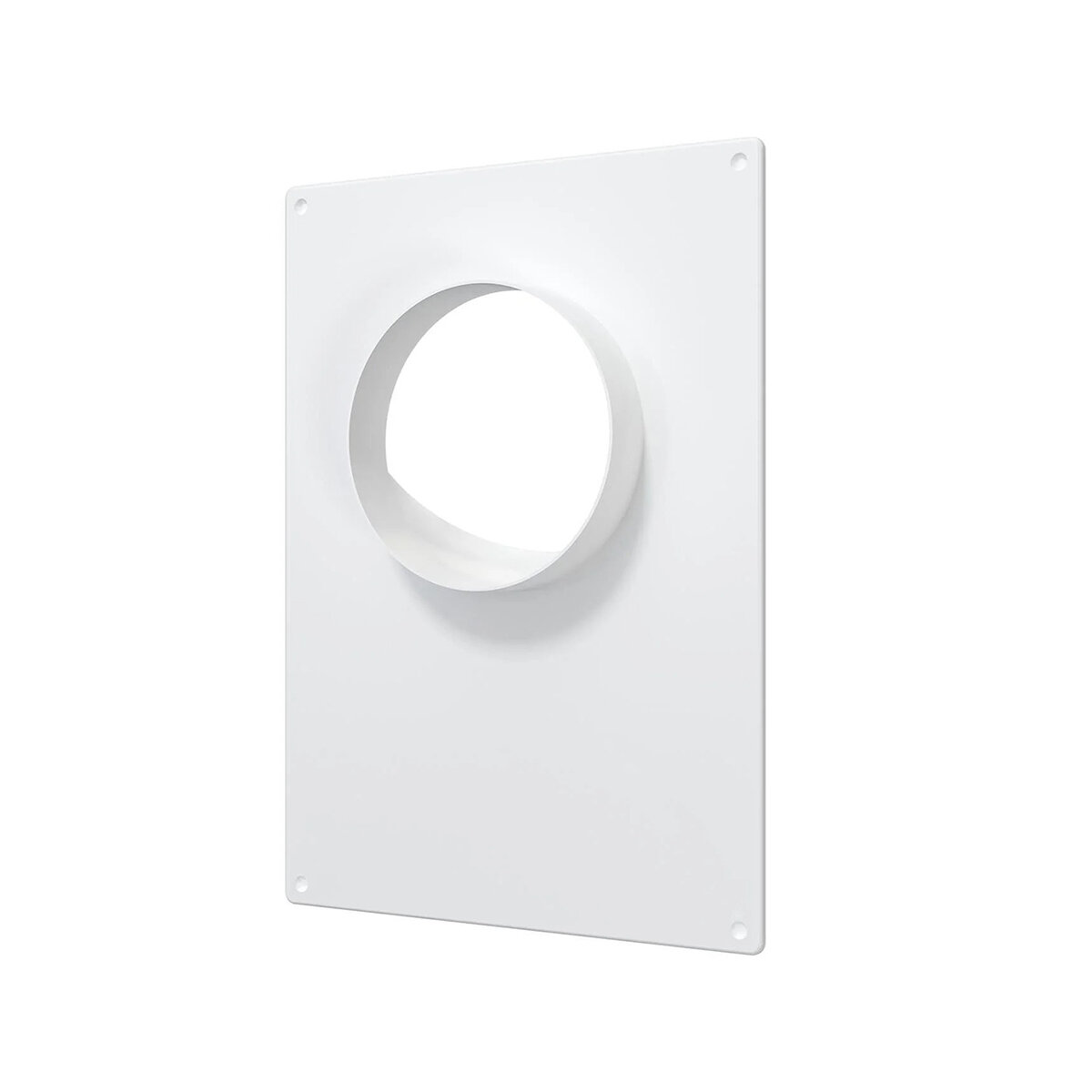 Площадка торцевая ERA 180х250 мм, фланец, диаметр 110 мм, пластик