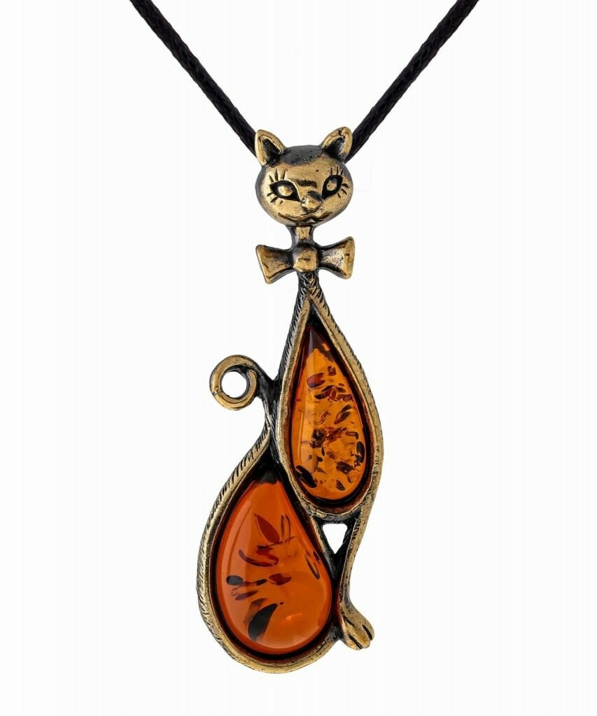 Подвеска, янтарь