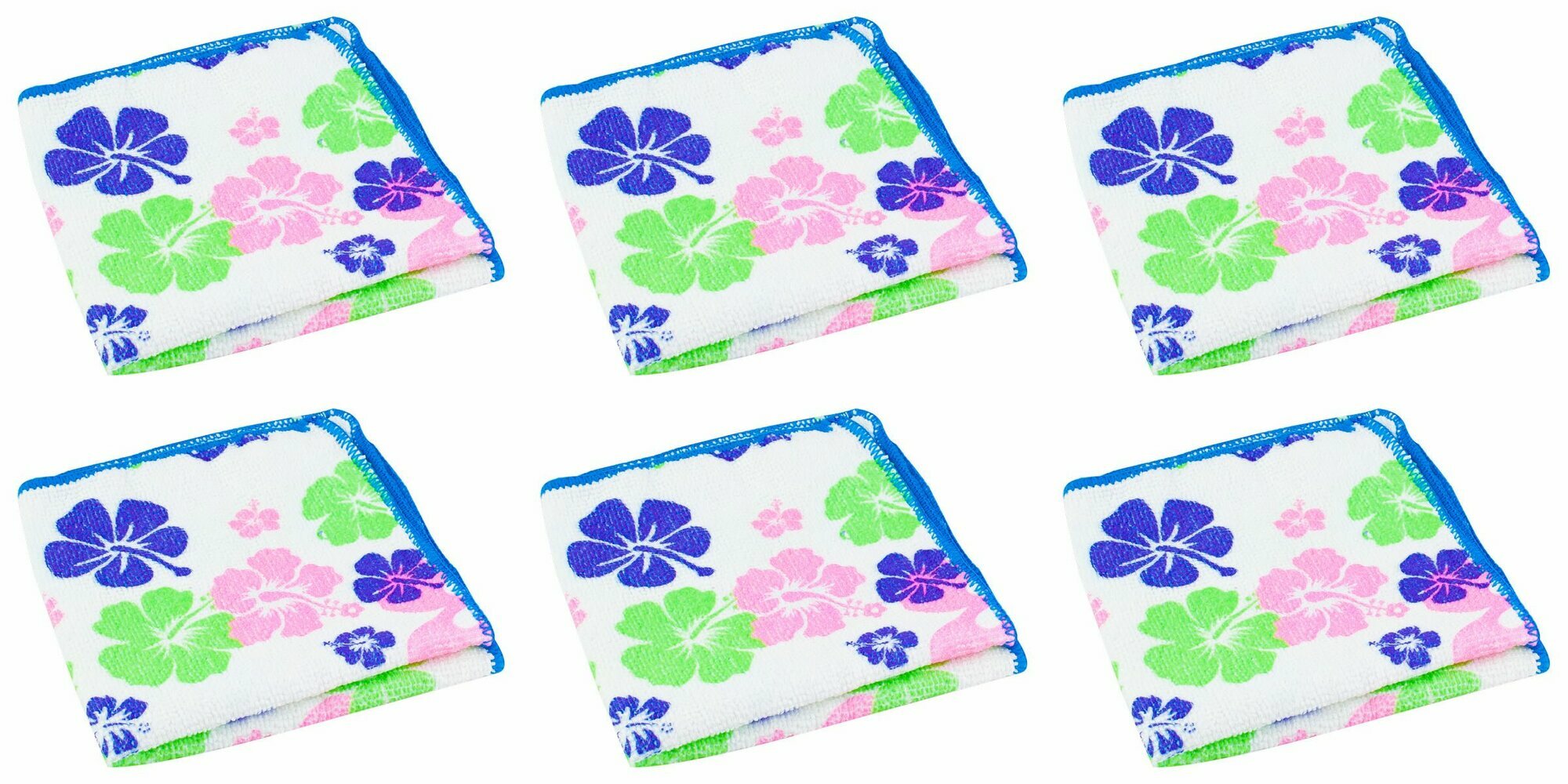 Gloss Салфетка из микрофибры, с рисунком, 30х30 см, 6 шт.