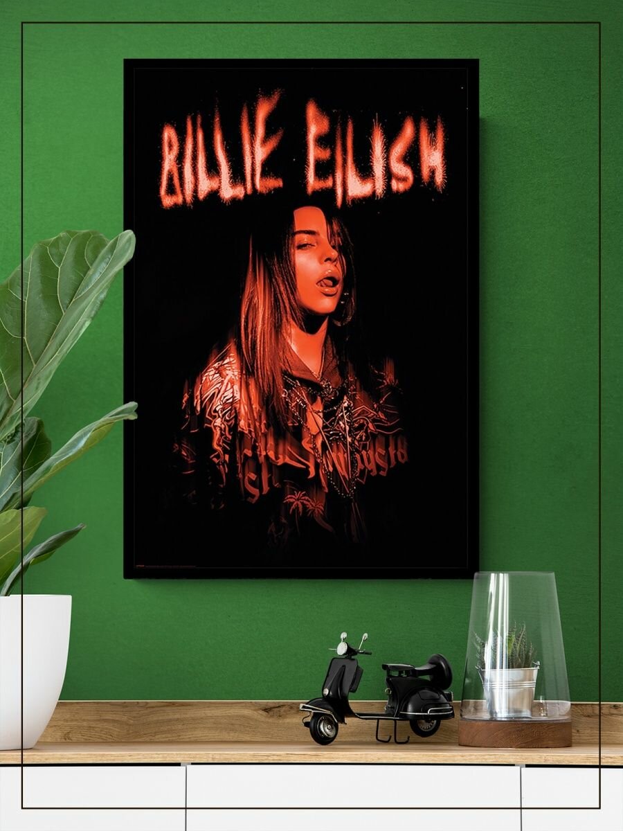 Постер "Billie Eilish. В огне" — фото 1
