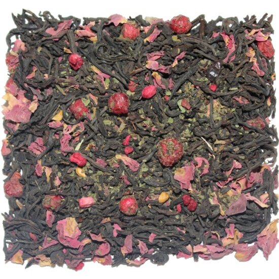 Чай черный Слон Брусника и шиповник 100 г