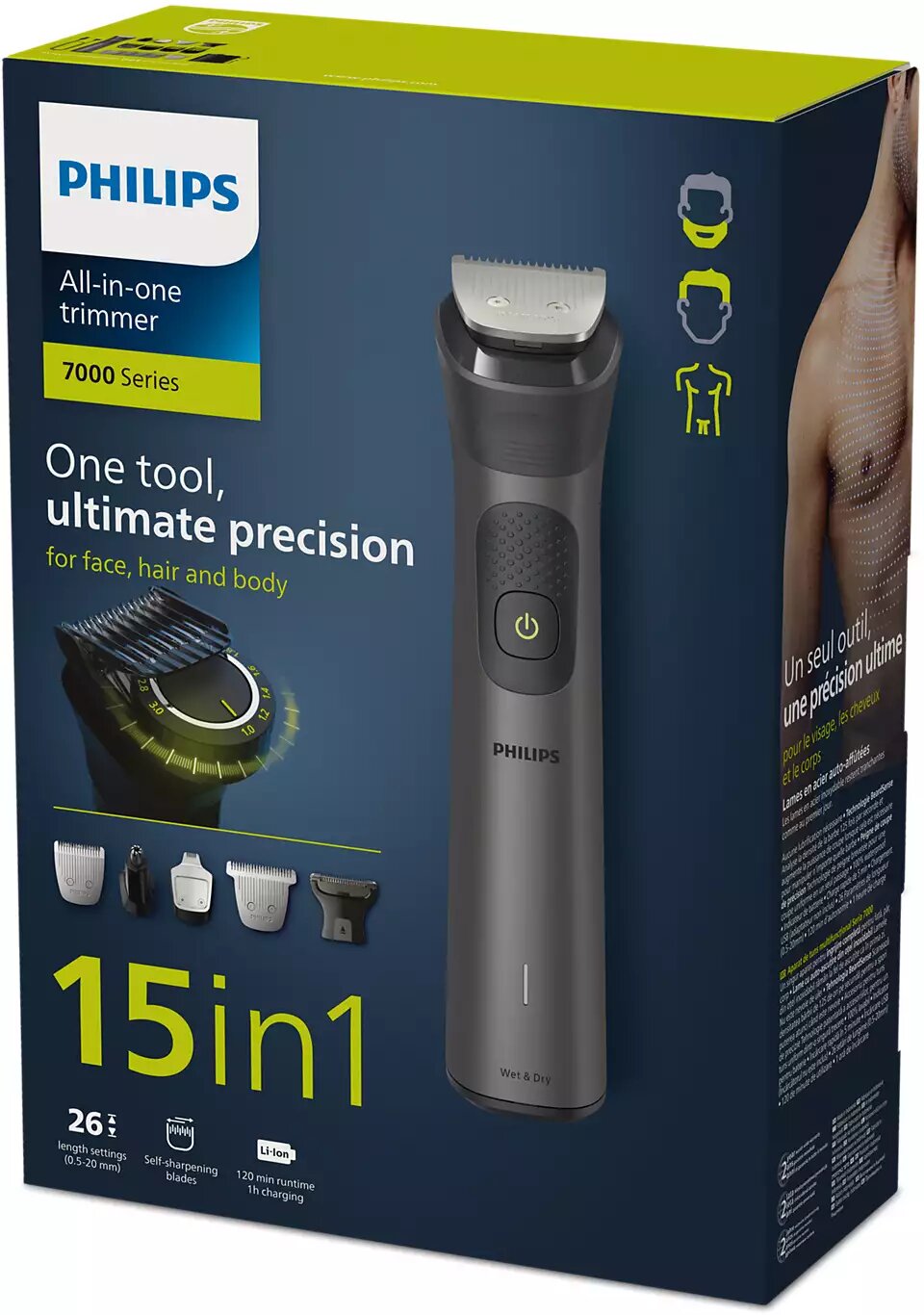 Универсальный триммер Philips MG7950/15 — фото 1
