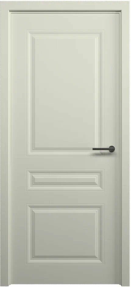 Двери Эмаль (скин) Стиль 2 Латте 600х2000 в комплекте коробка 2,5шт и наличник 5шт