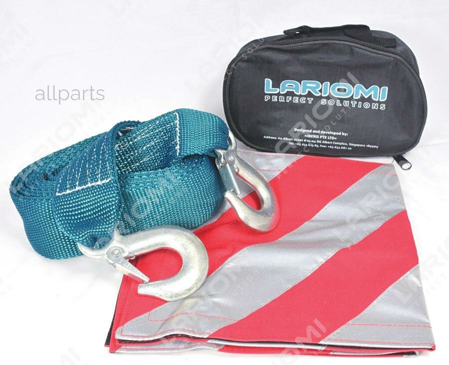 LARIOMI LTR03002 буксировочный трос 3Т. 4М