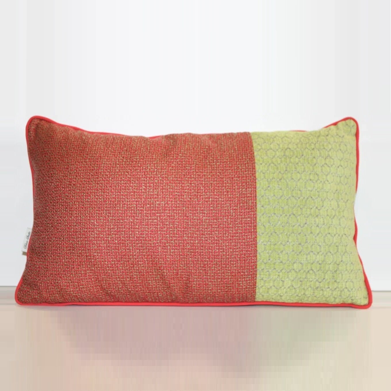 Декоративная подушка Decor-Studio, outdoor, двусторонняя, с декоративной вставкой, 55х32 см