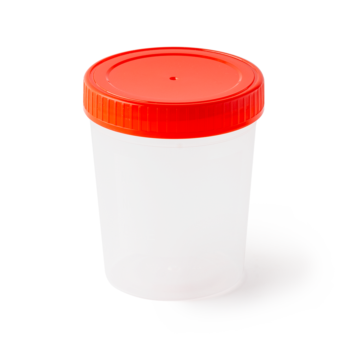 Контейнер для сбора биоматериала Kloob, пластик, 120мл, красный