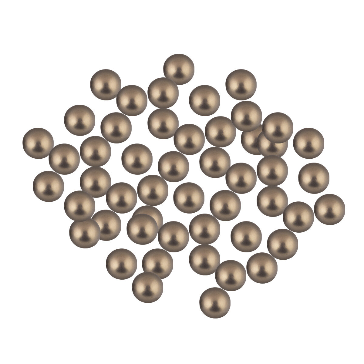 "Zlatka" пластик FPB-01 6 мм 50 шт ± 2 шт СК/Распродажа №24 серо-зеленый перл