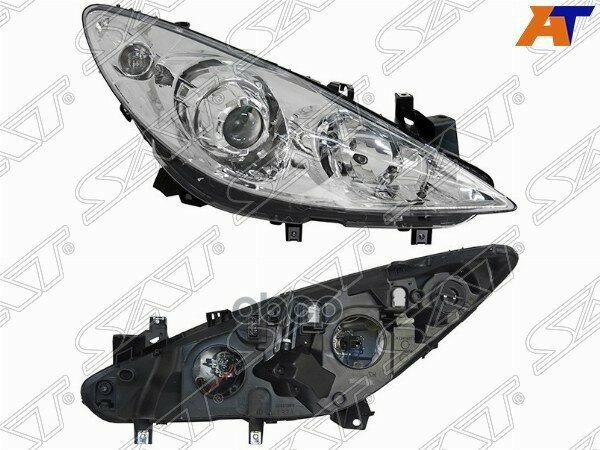 Фара Peugeot 307 05-08 (Спереди/ Справа/ Ксенон/ Под Электрокорректор) Sat арт. ST-550-1137R-LD-EM