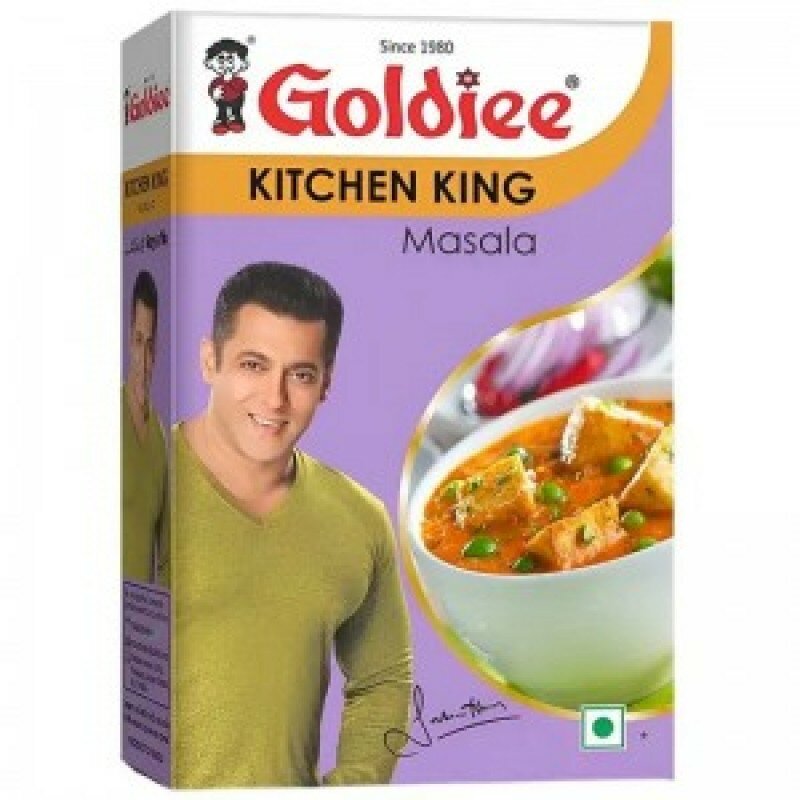 Смесь специй Король кухни масала (Kitchen King masala Goldiee), 100 грамм