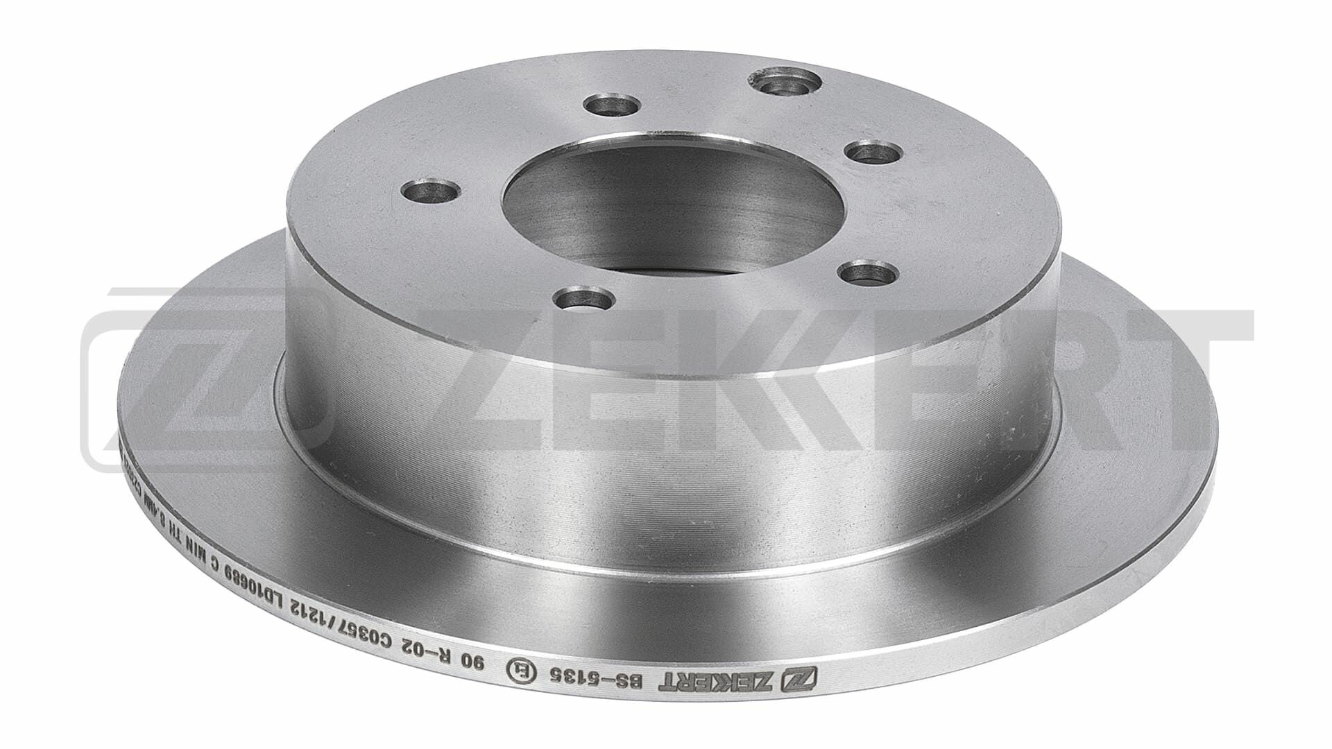 Диск тормозной задний для Крайслер Себринг, Додж Калибер, Джип Компасс, Митсубиси Лансер 7, 8 BS-5135 ZEKKERT