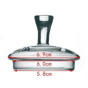 Крышка для стеклянного чайника 6 см. (комплект 3 шт.)