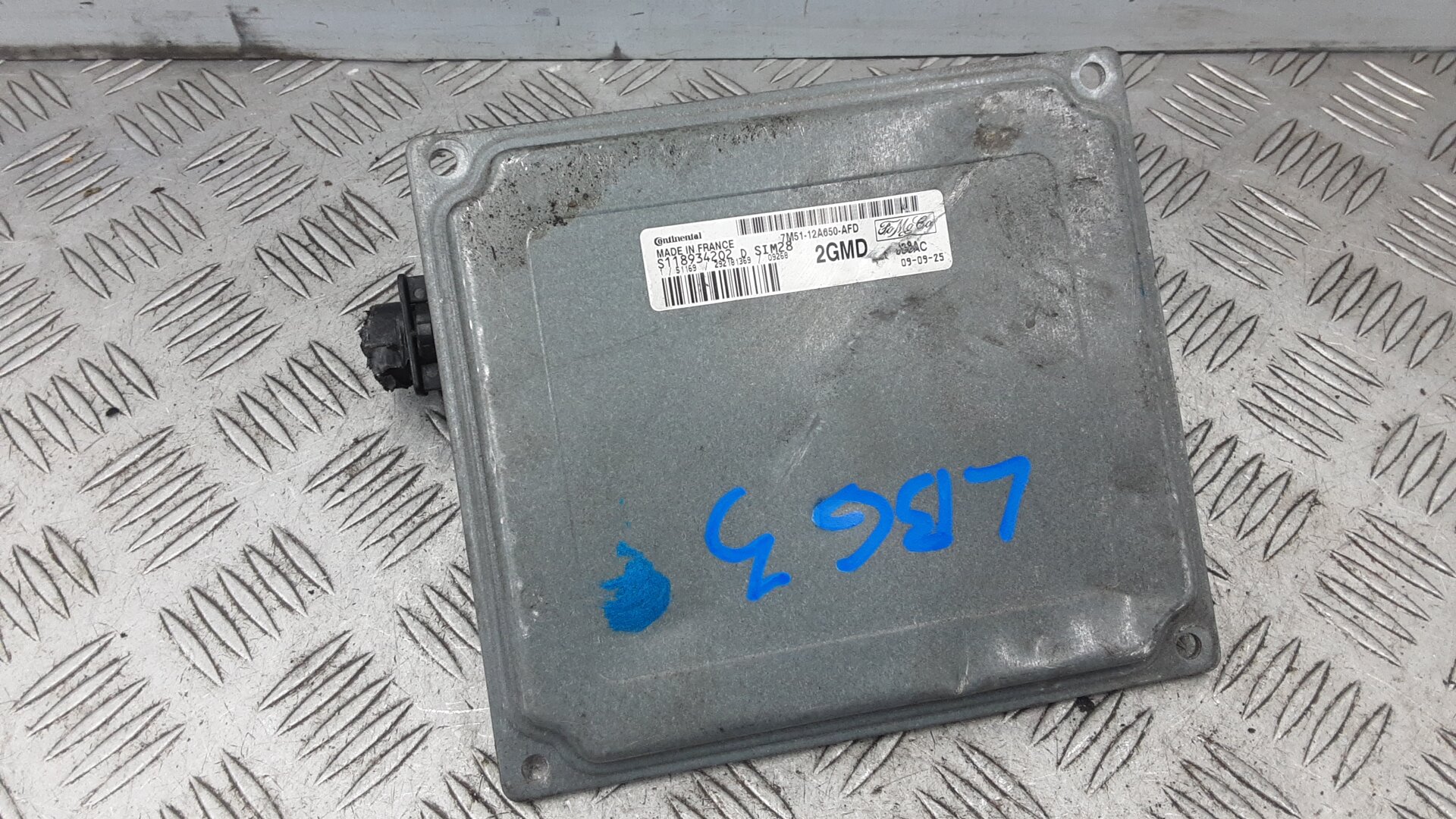 Блок управления двс FORD FOCUS 2, Номер S118934202, 3M519G444BB, 30711662A, 3M519F472BB