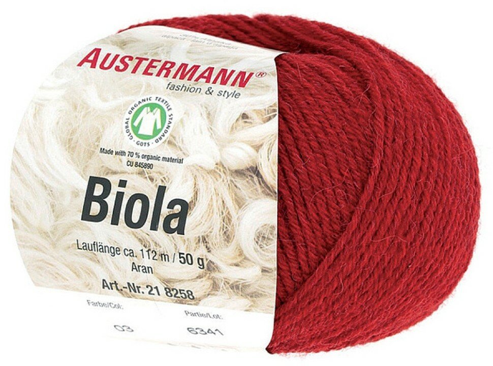 Пряжа Austermann 98258 Biola 50 г 112 м #0003