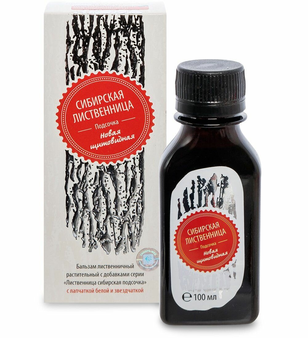 Лиственница сибирская подсочка Бальзам с лапчаткой белой, 100 мл A2134541