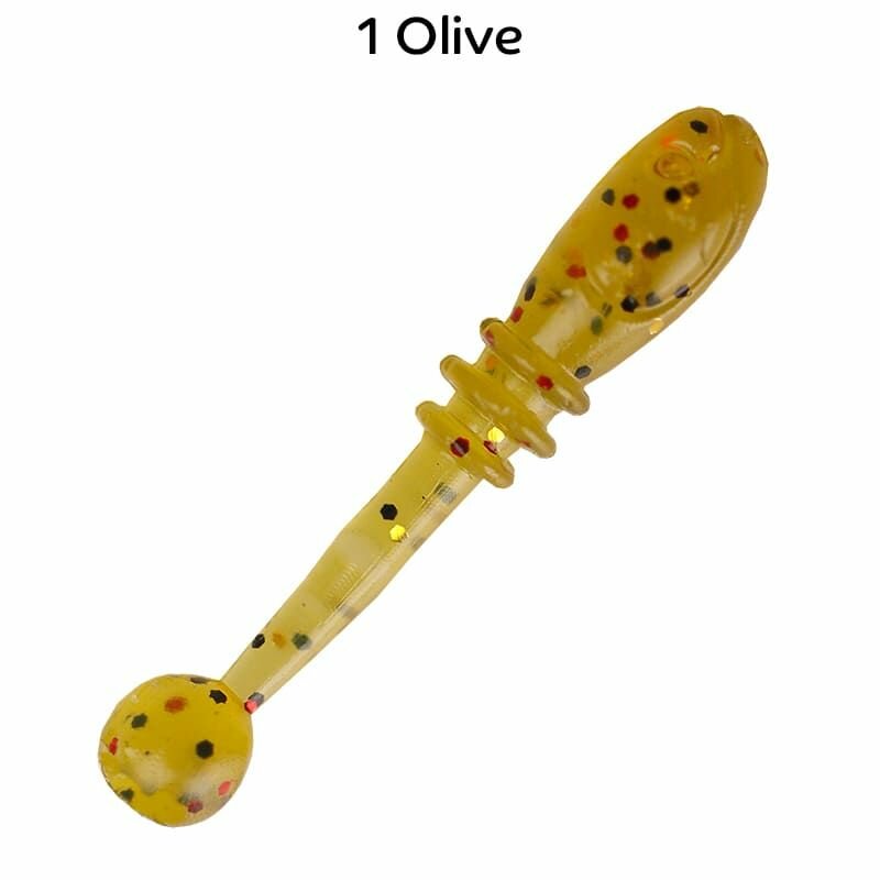 Силиконовые приманки CF Whitebait 1.2" 84-30-1-6 кальмар