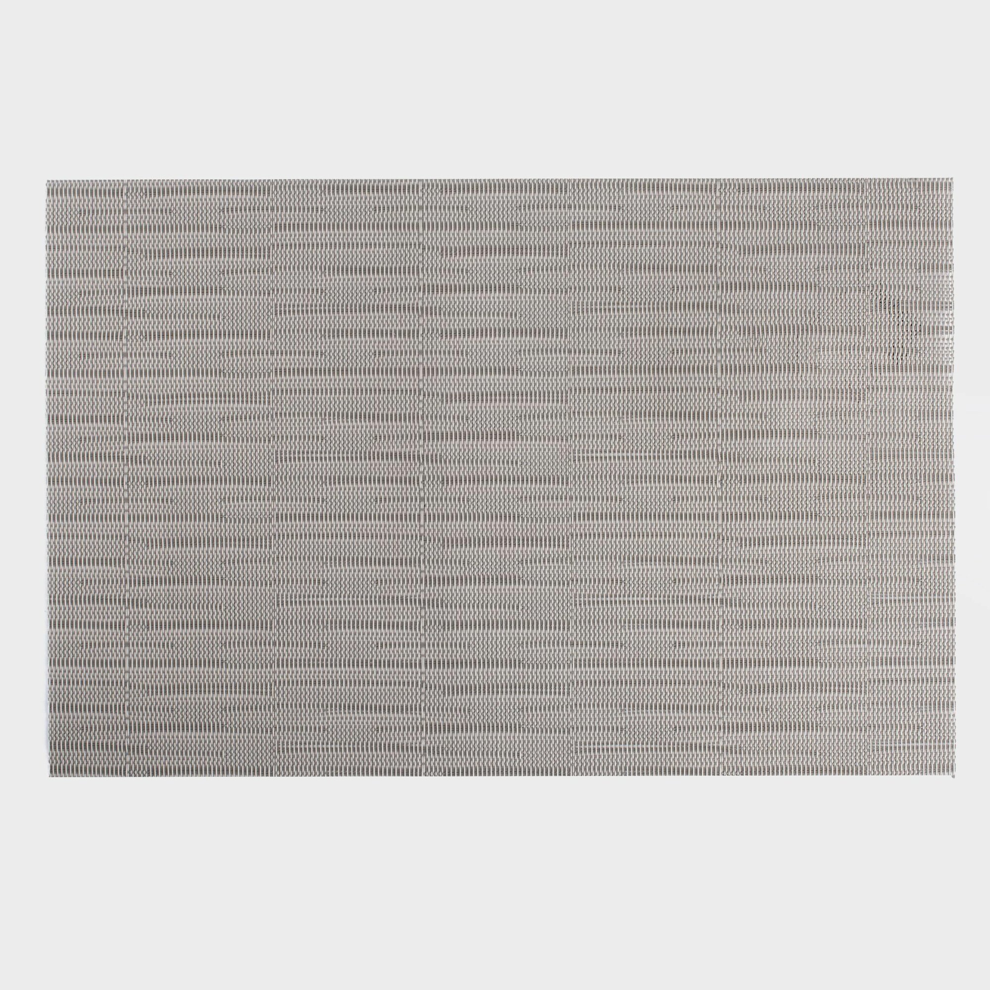 Салфетка под приборы, 30х45 см, ПВХ/полиэстер, прямоугольная, коричневая, Штрихи, Solid, Kuchenland