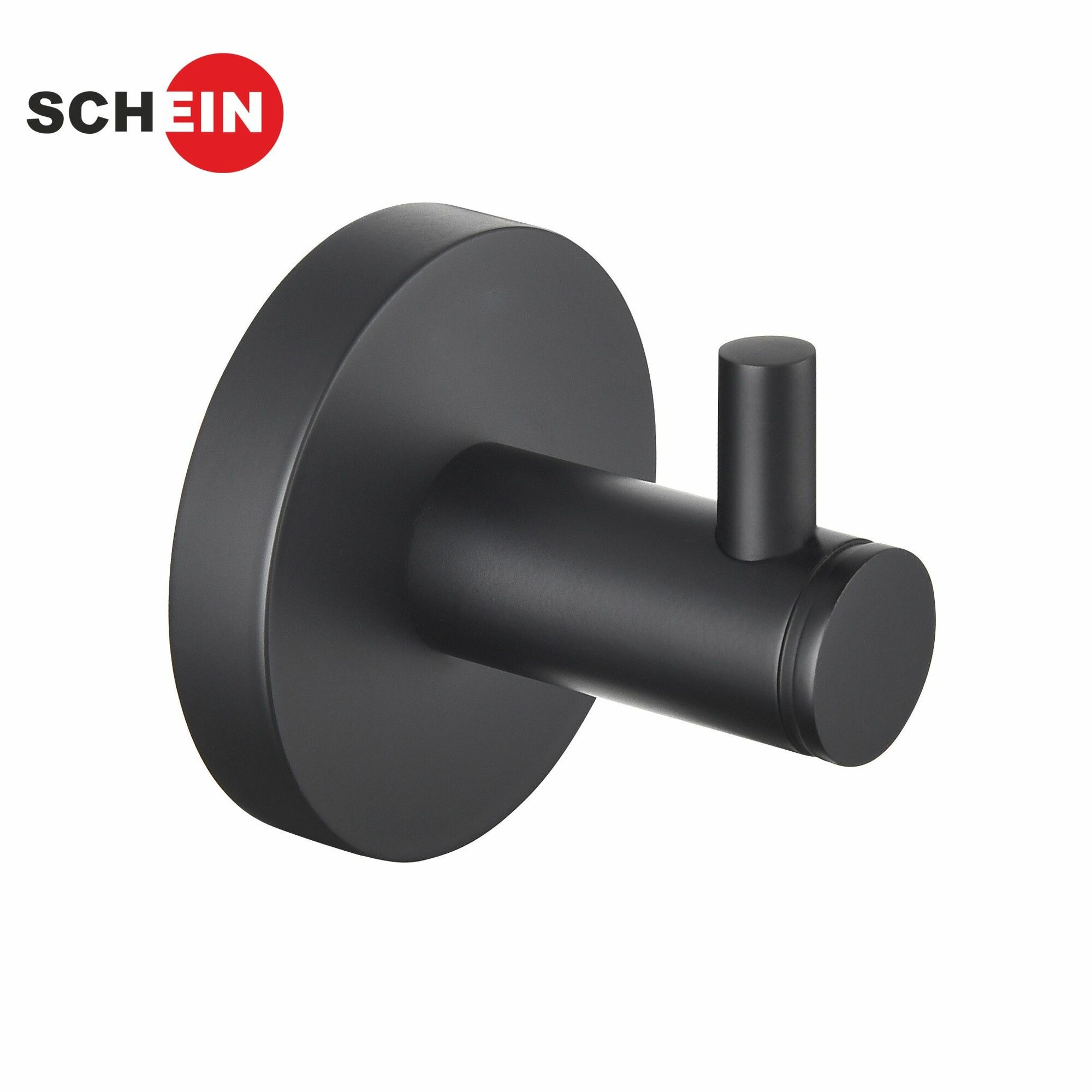 Крючок SCHEIN одинарный черный (9111MB)