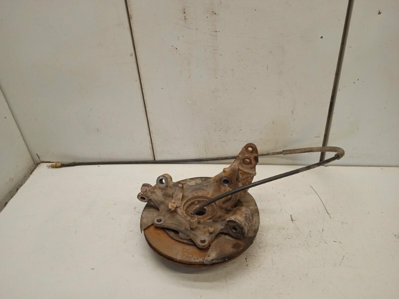 Б/У в сборе со ступицей, ступица, Фольксваген Туарег Кулак поворотный Volkswagen Touareg 2002, 2003, 2004, 2005, 2006, 2007, ...