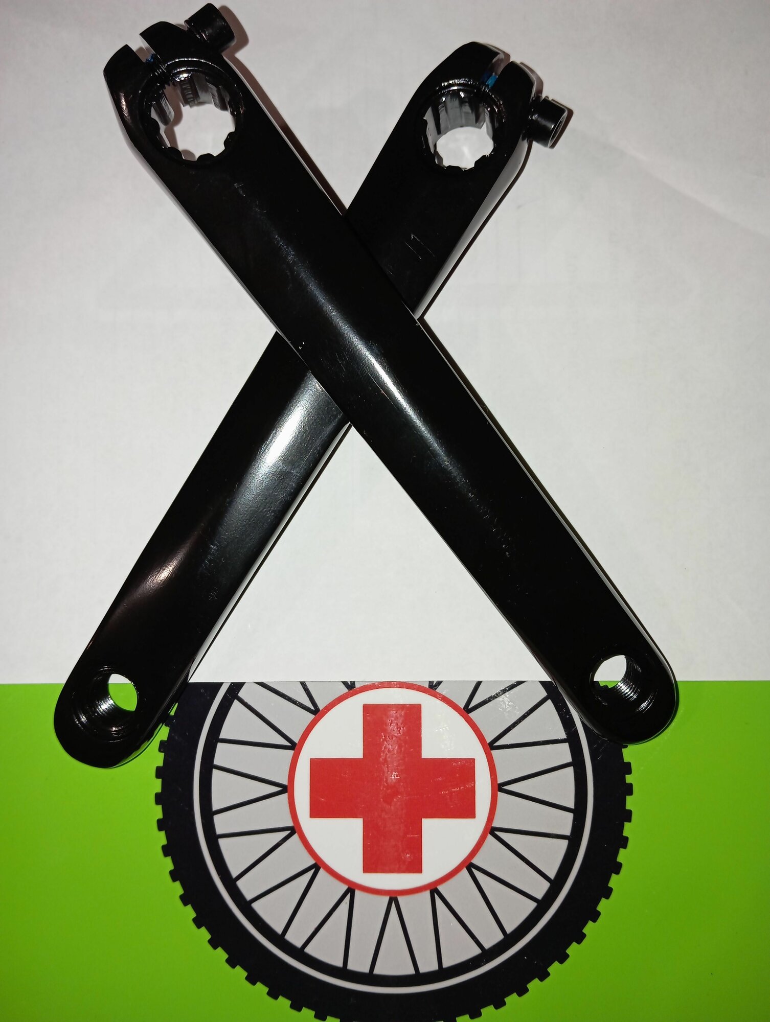 Система шатунов BMX CW BFC-10-2 8T-19mm*170*9/16" черная