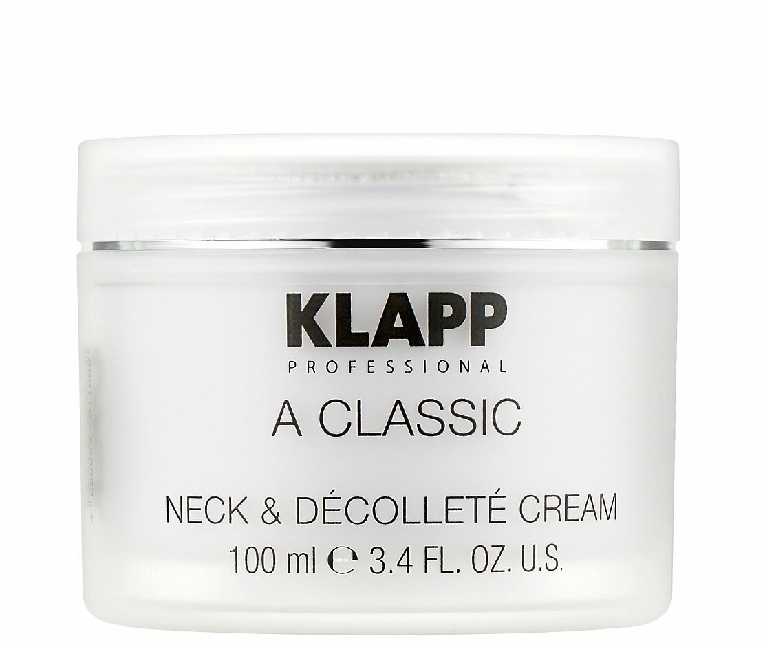 Klapp A Classic Neck & Dekollete Cream, 100мл