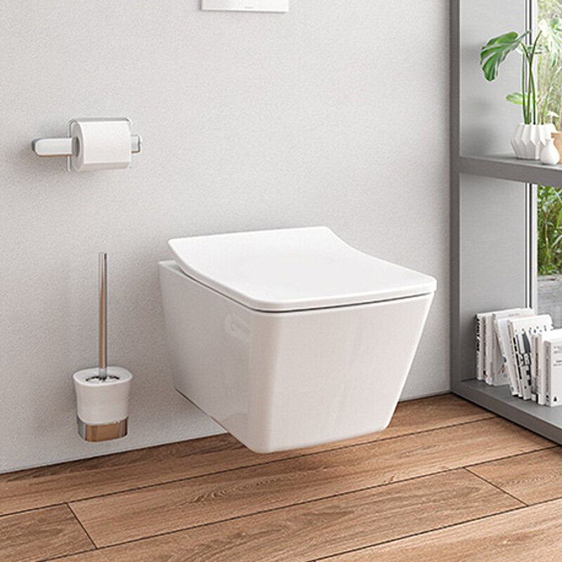 Унитаз подвесной SP TOTO SP CW532, безободковый, с крышкой сиденьем микролифт, смыв торнадо, белый