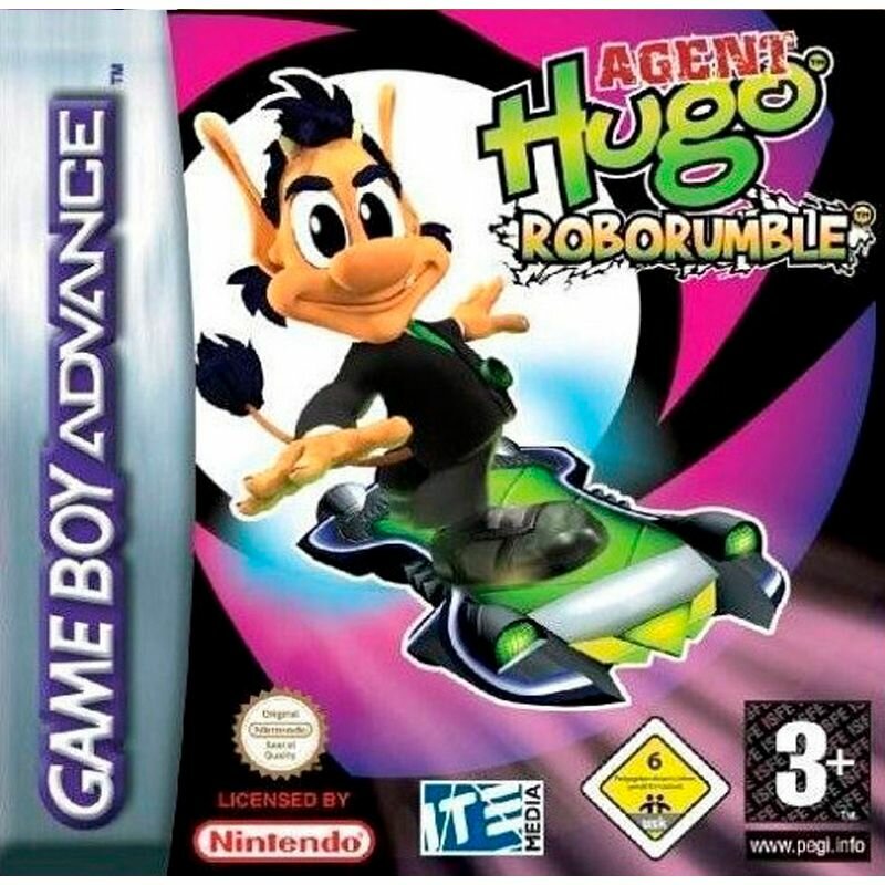Игра Agent Hugo: RoboRumble (английская версия) для GBA