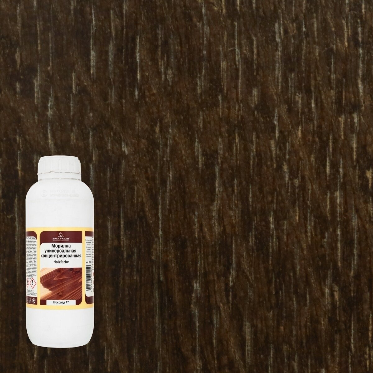 Морилка универсальная Borma Holzfarbe 1 л 47 Шоколад 3100BN