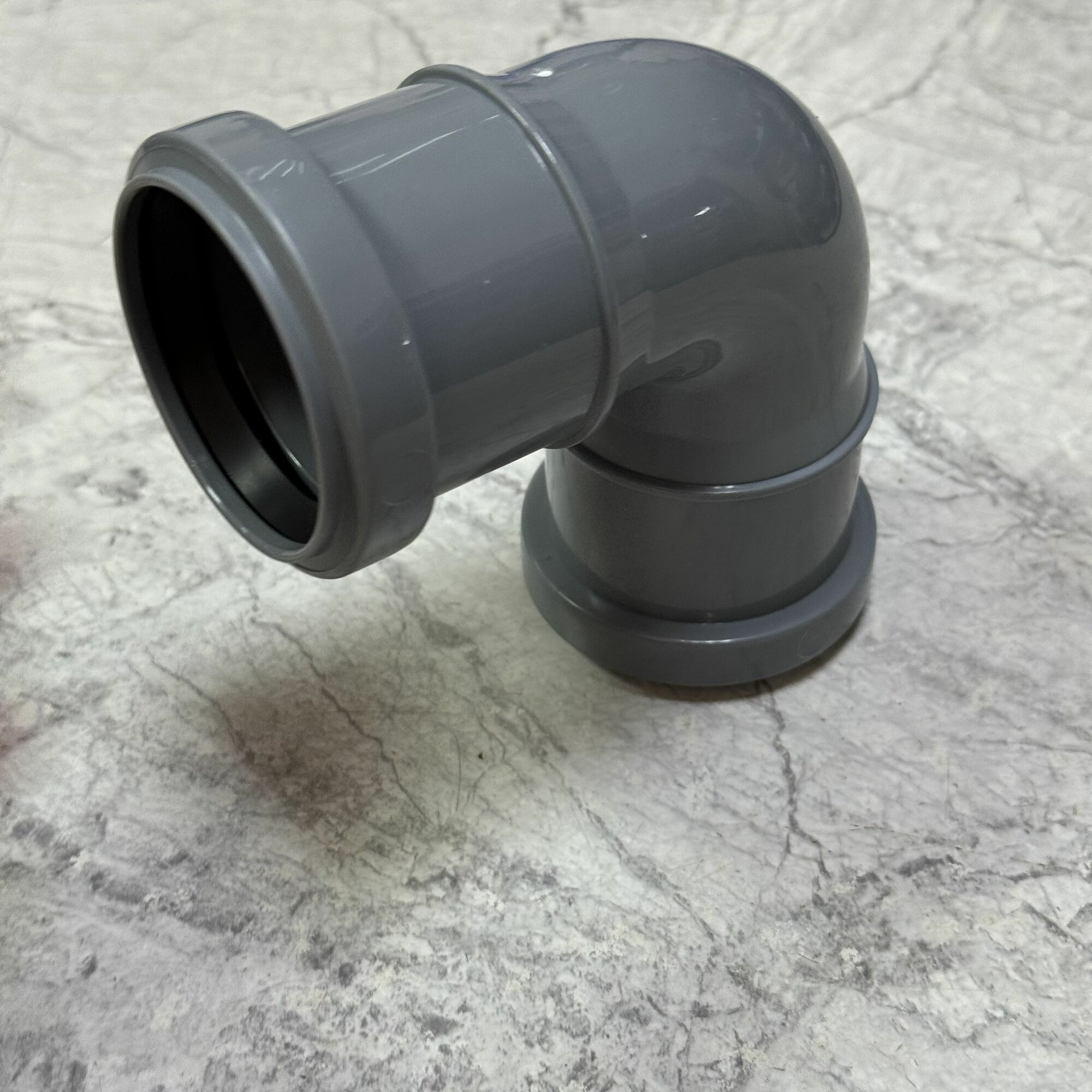 Отвод 50х87гр. двухраструбный МультимирПласт