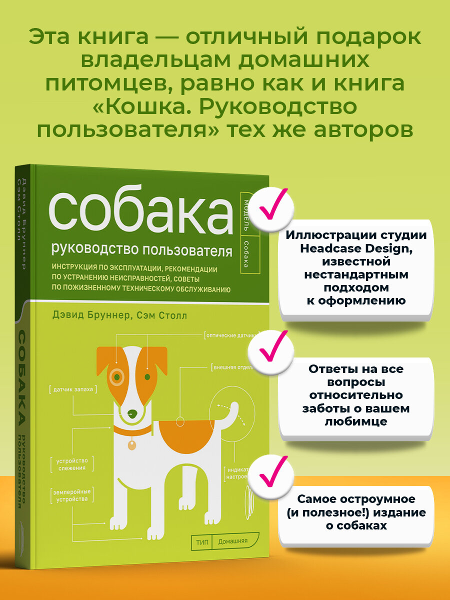 Собака. Руководство пользователя. Инструкция по эксплуатации, рекомендации