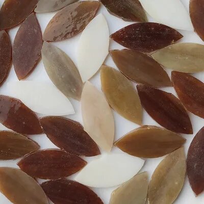 Мозаичная плитка SOQEYOY, 20 шт, форма листа D