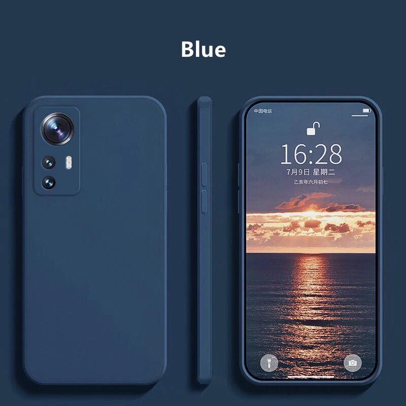 Чехол для Xiaomi 12 Lite для Xiaomi Mi 12 13 11 Lite 11T, мягкий оригинальный жидкий силиконовый бампер для Xiaomi 12 Lite
