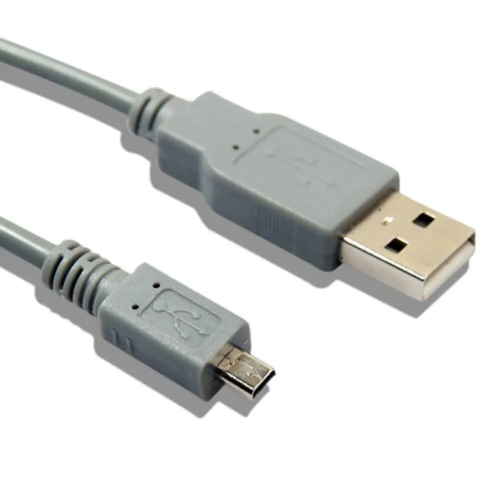 1 м/39 дюймов USB 2 0 A до 8 Pin B кабель с ферритом для CoolPix P90 USB тип A штекер к Type B Mini 8 pin штекер кабель