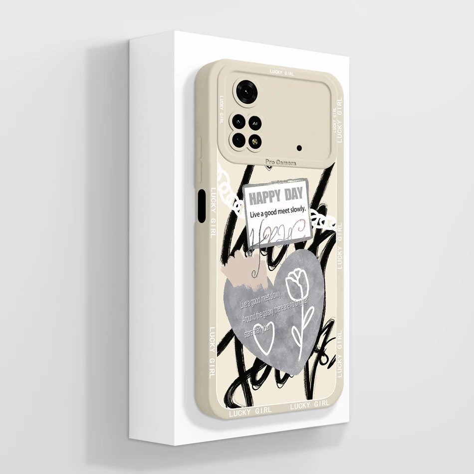 Чехол для телефона Poco M4 Pro, новый дизайн, защита камеры для Xiaomi Poco M4Pro 4G 5G, мягкие противоударные задние чехлы из жидкого силикона TYW403, Poco M4 Pro (4G)