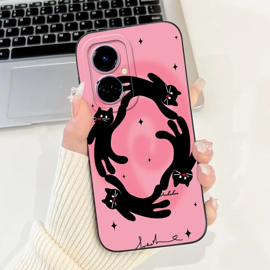 Чехол для Tecno Camon 19 Pro 5G CI7n с милыми животными, мультяшная TYhei1966, Tecno Camon 19