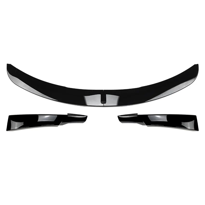 Спойлер передний бампер BMW E90 E91 M Sport Glossy Black