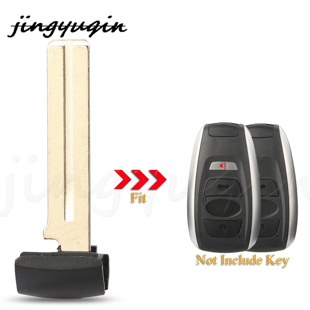 Jingyuqin аварийный пульт дистанционного управления, умная вставка без ключа для Subaru Forester Legacy Impreza XV BRZ TOY12, замена автомобильного ключа с необрезанным лезвием